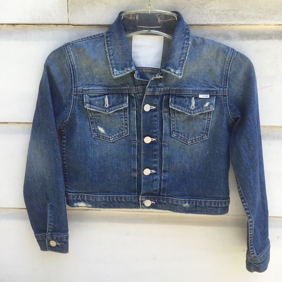 MOTHER | Jackets & Coats | Mother Superior Mother Brand Cropped Denim ...